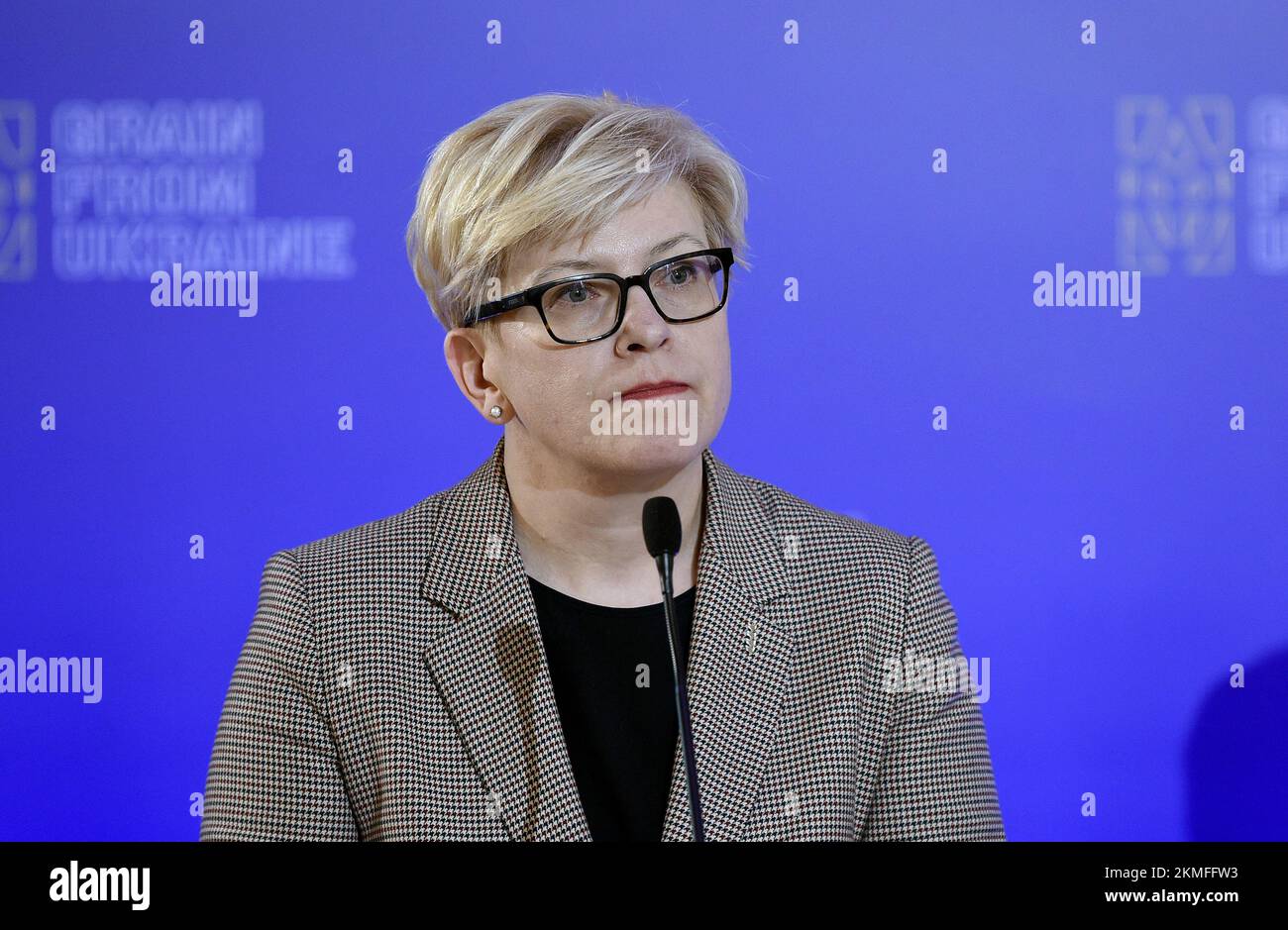 KYIV, UKRAINE - NOVEMBER 26, 2022 - Prime Minister of the Republic of ...