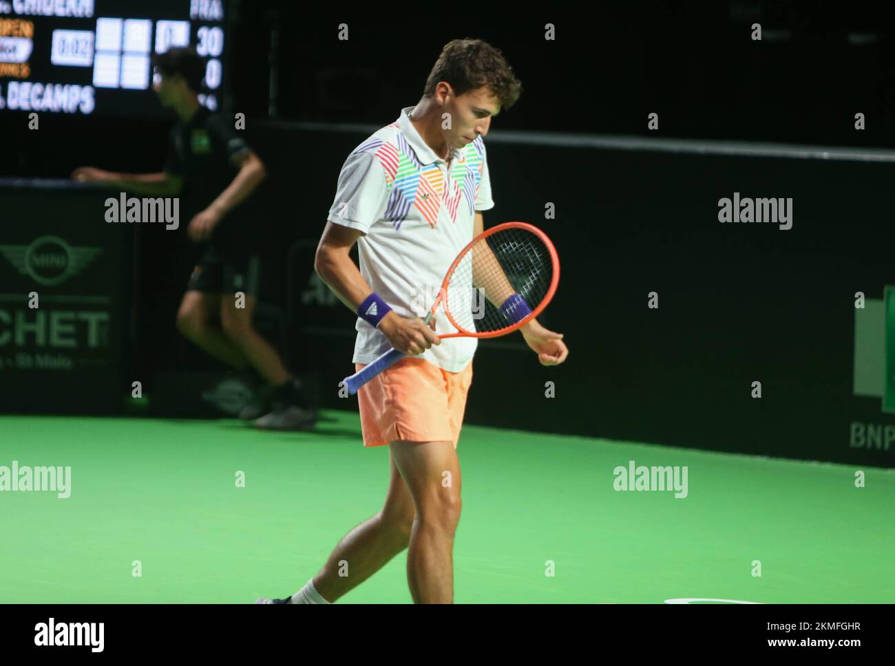 Clement Chidekh of France the Open de Rennes 2022, ATP Challenger ...