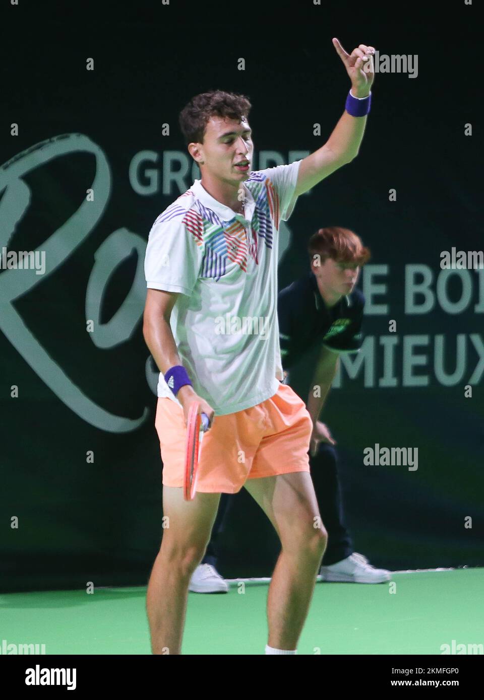 Clement Chidekh of France the Open de Rennes 2022, ATP Challenger ...
