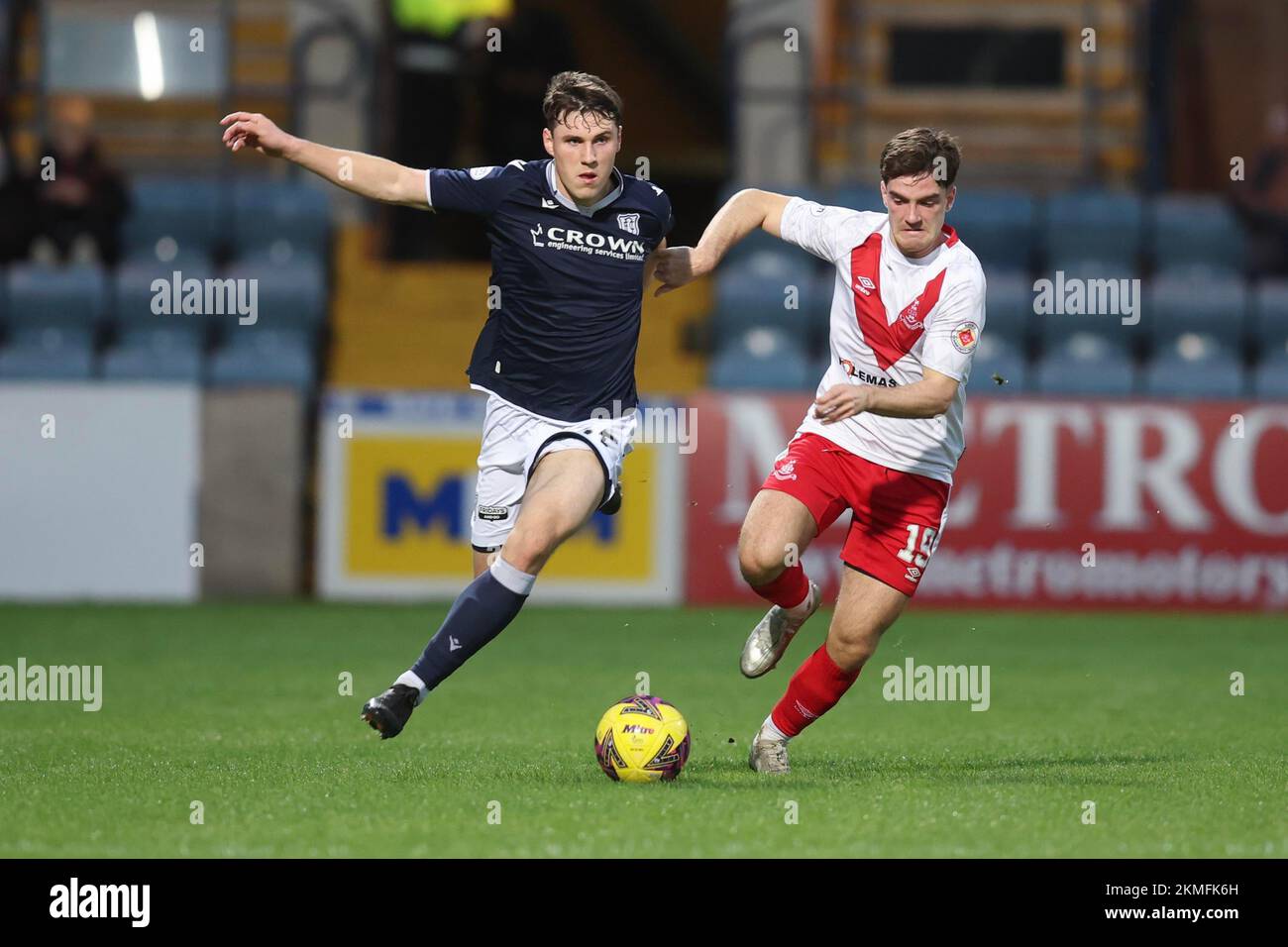 26th November 2022; Dens Park, Dundee, Scotland: Scottish Cup Football ...