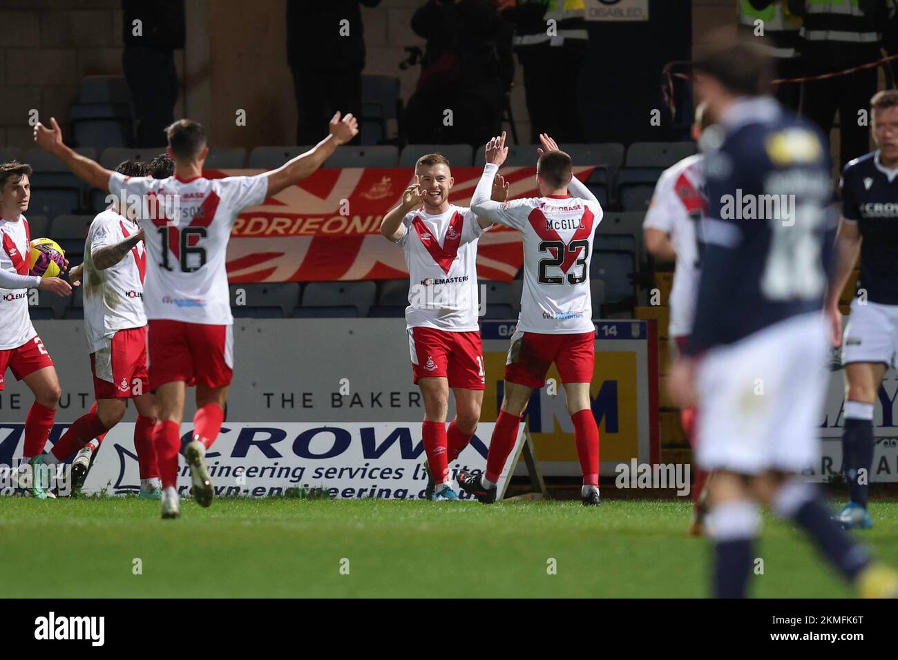 26th November 2022; Dens Park, Dundee, Scotland: Scottish Cup Football ...