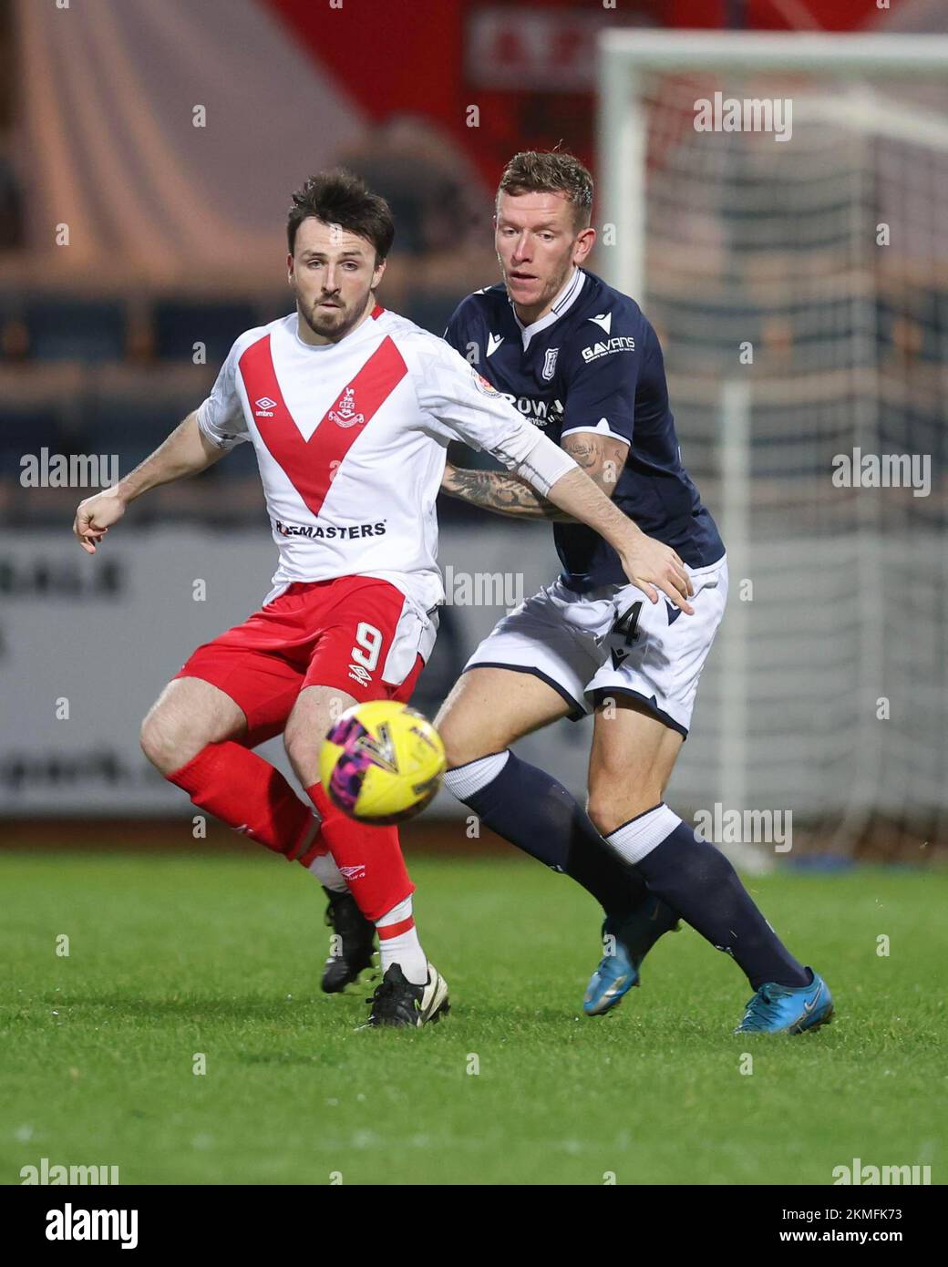26th November 2022; Dens Park, Dundee, Scotland: Scottish Cup Football ...