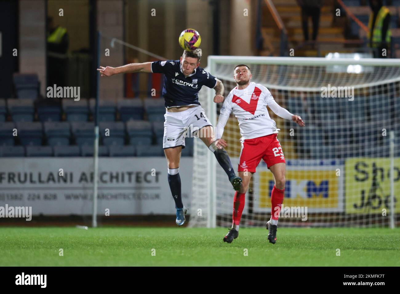 26th November 2022; Dens Park, Dundee, Scotland: Scottish Cup Football ...