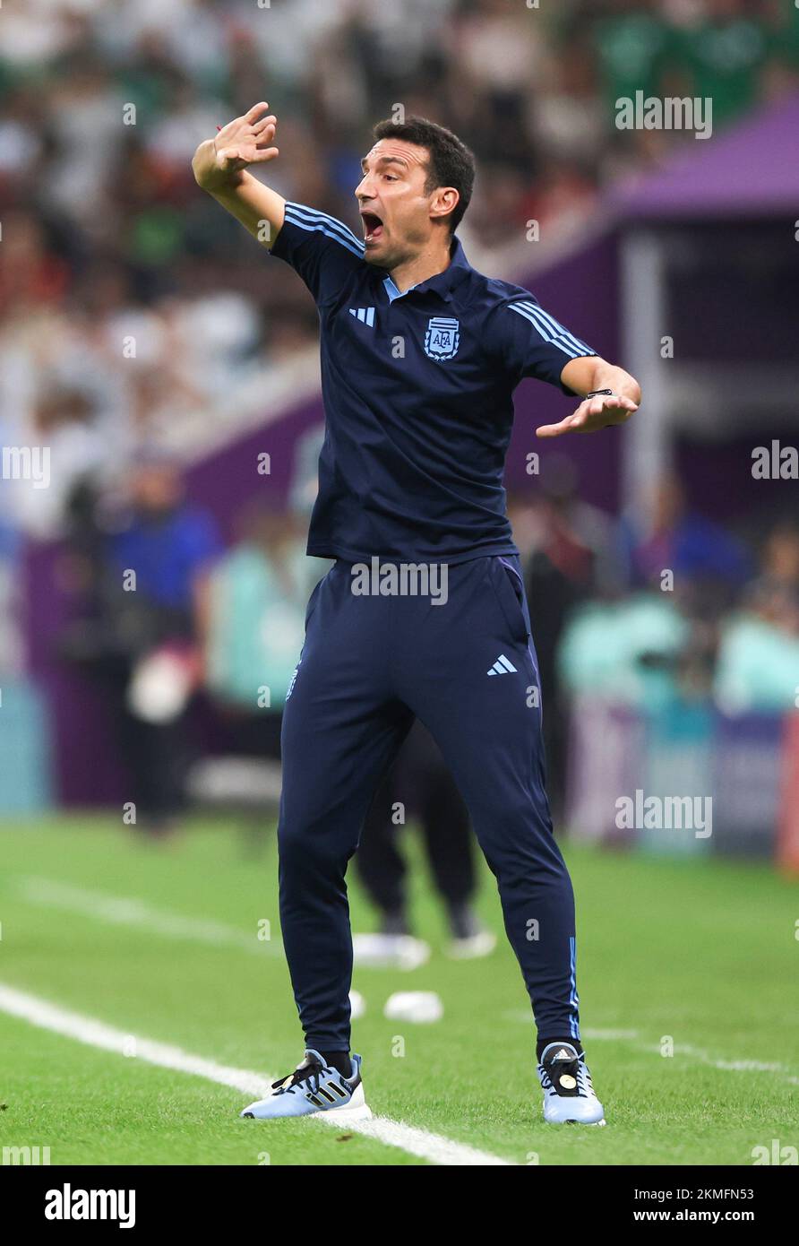 Scaloni mexico qatar hi-res stock photography and images - Alamy
