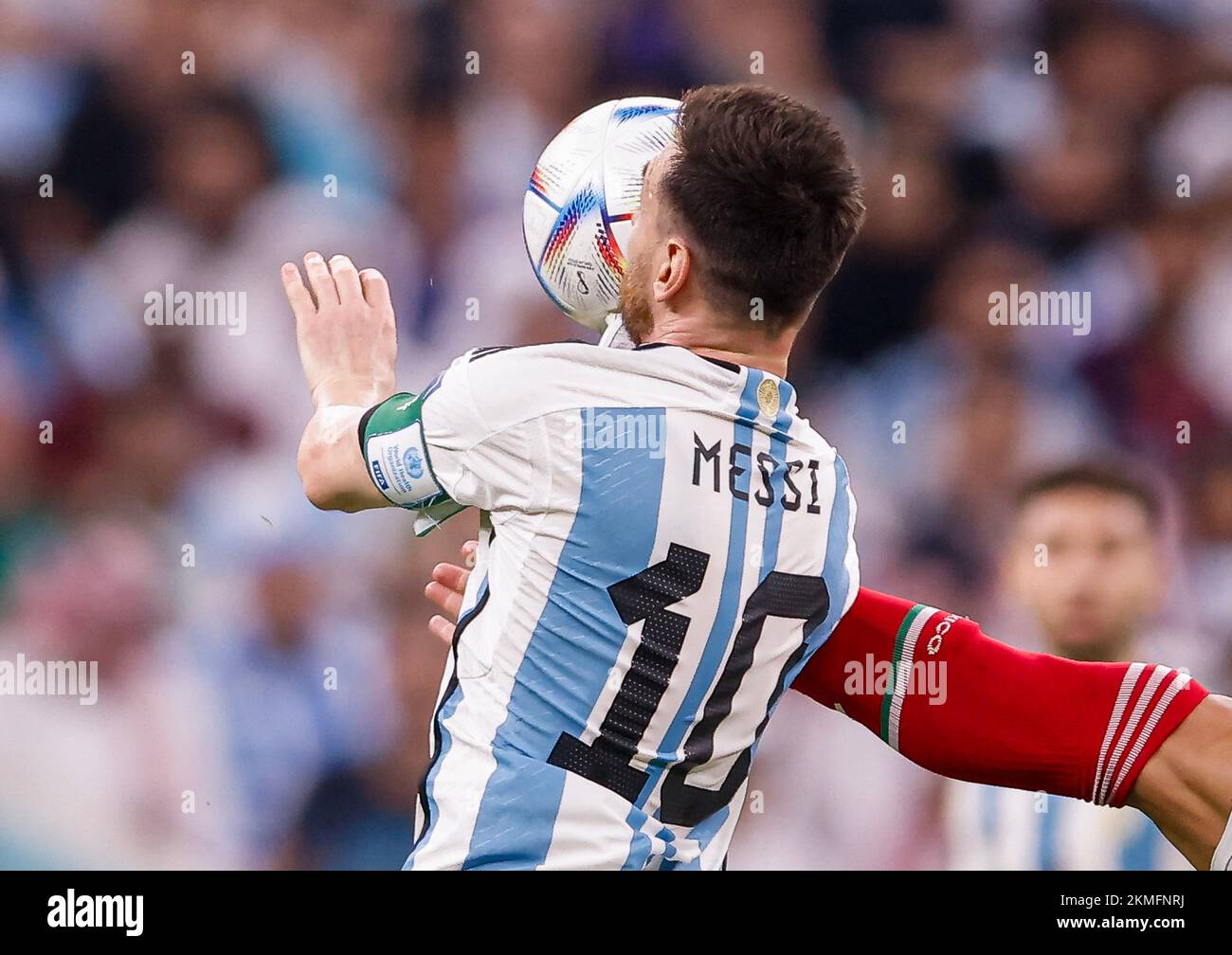 Lusail, Catar. 26th Nov, 2022. MESSI Lionel of Argentina during the ...
