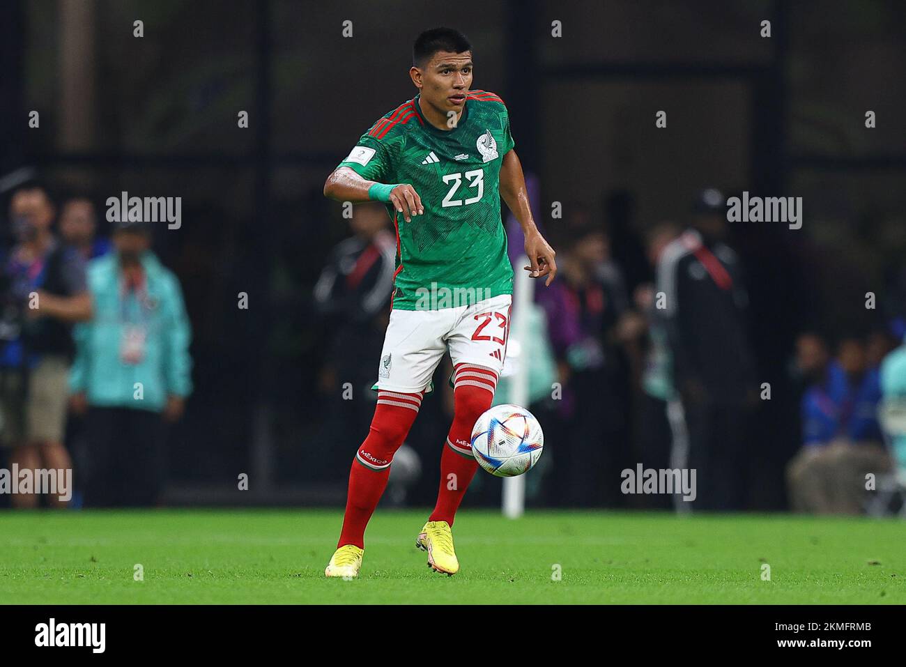 Jesus Gallardo during the FIFA World Cup Qatar 2022 Group C match ...