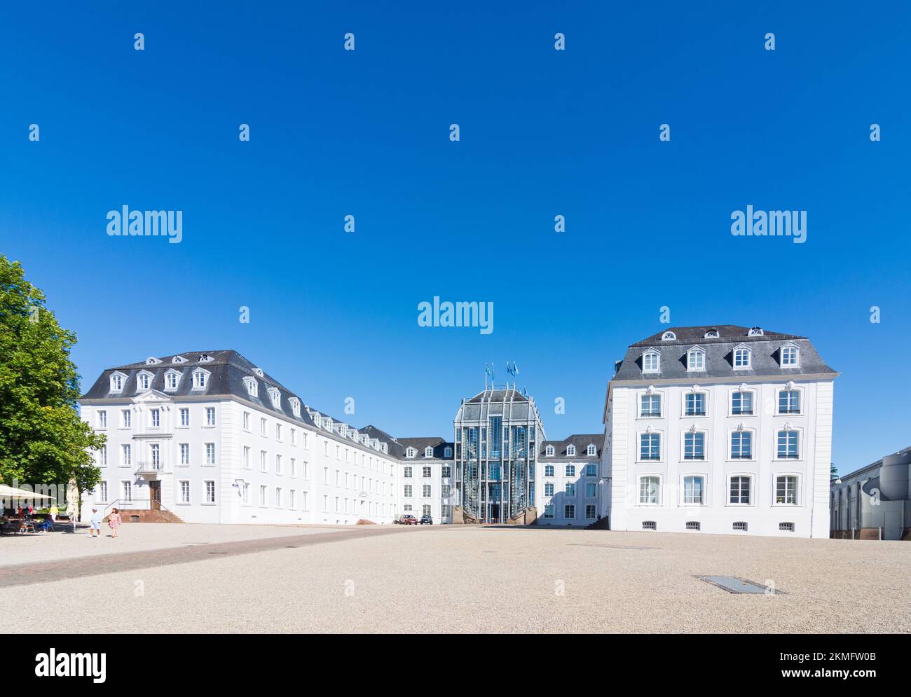 Saarbrücken: Schloss Saarbrücken Castle in , Saarland, Germany Stock ...
