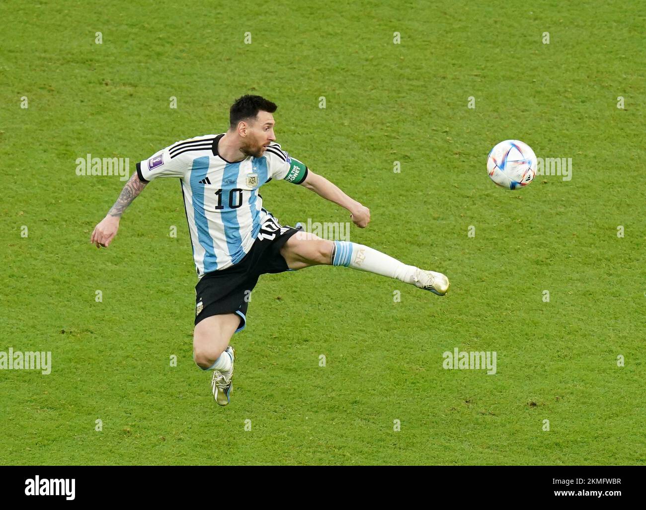Argentina's Lionel Messi during the FIFA World Cup Group C match at the ...