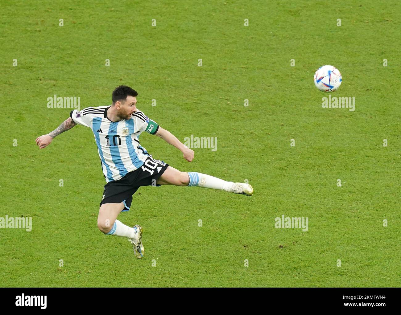 Argentina's Lionel Messi during the FIFA World Cup Group C match at the ...