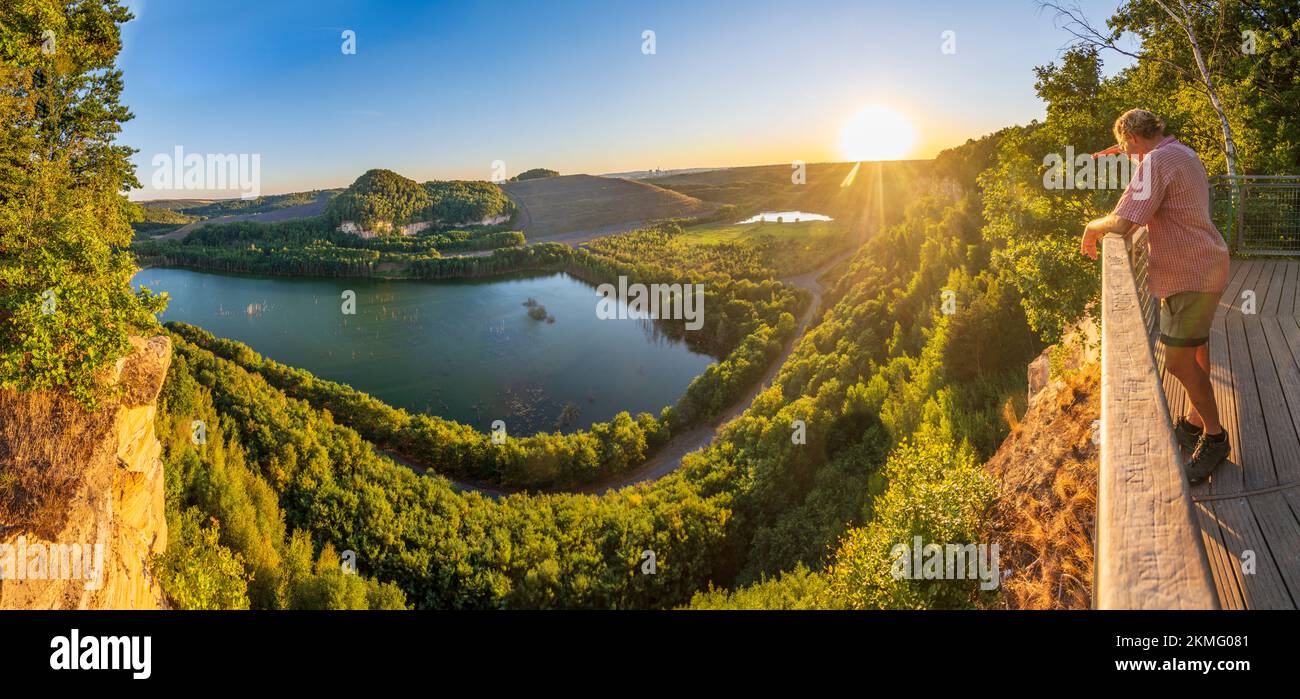 Freyming-Merlebach (Freimengen-Merlenbach): viewpoint at Carrière ...