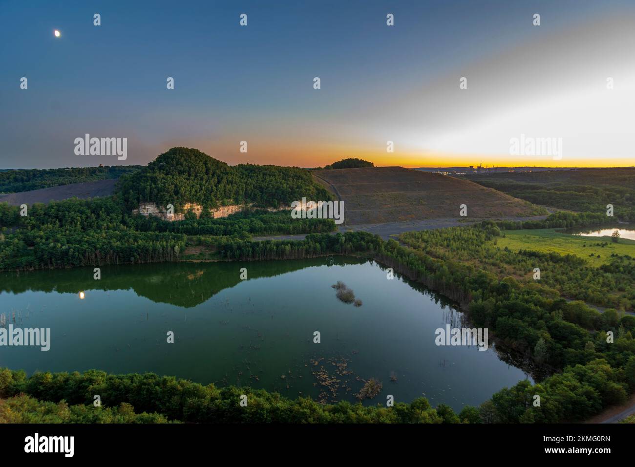 Freyming-Merlebach (Freimengen-Merlenbach): viewpoint at Carrière ...