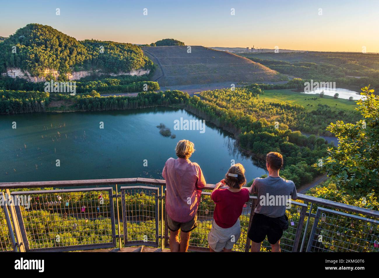 Freyming-Merlebach (Freimengen-Merlenbach): viewpoint at Carrière ...