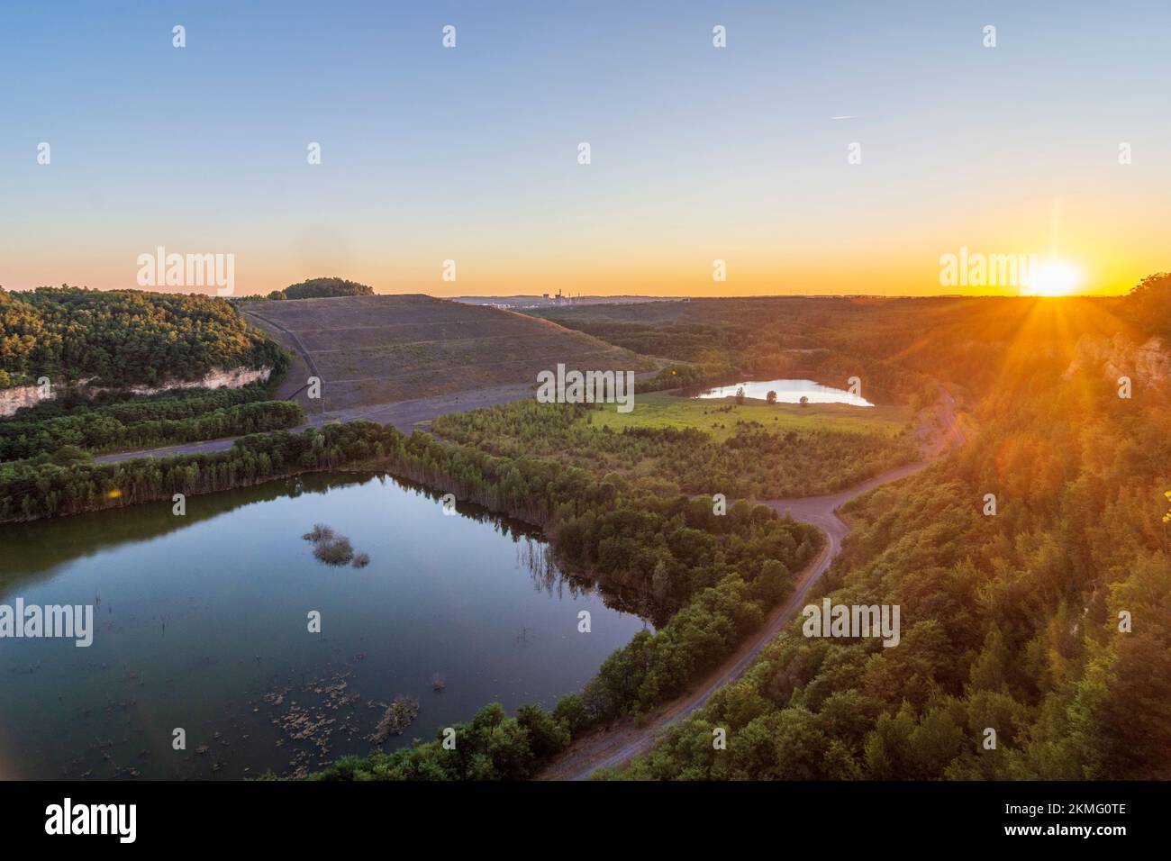 Freyming-Merlebach (Freimengen-Merlenbach): viewpoint at Carrière ...
