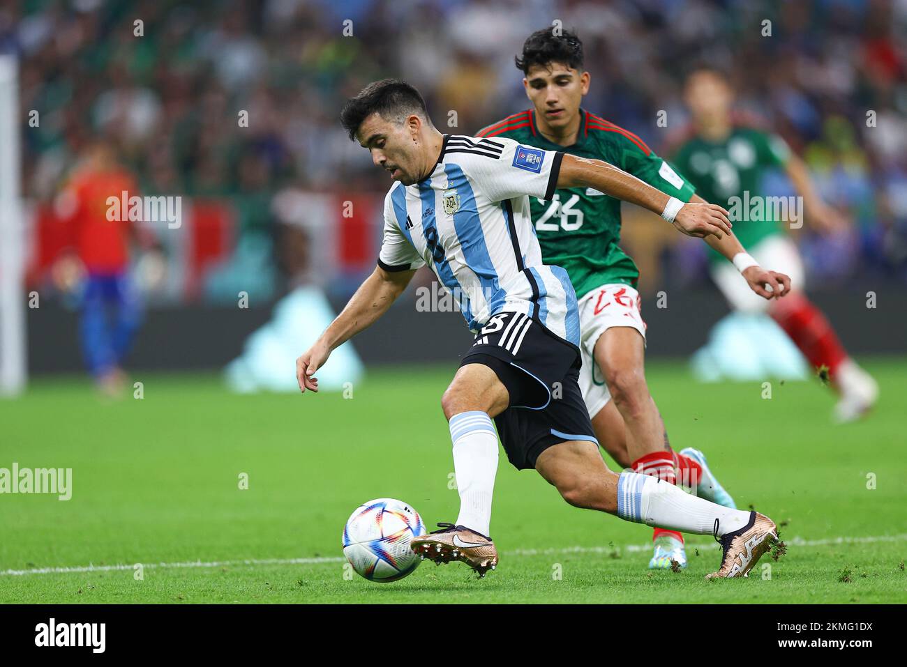 Marcos Acuna during the FIFA World Cup Qatar 2022 Group C match between ...