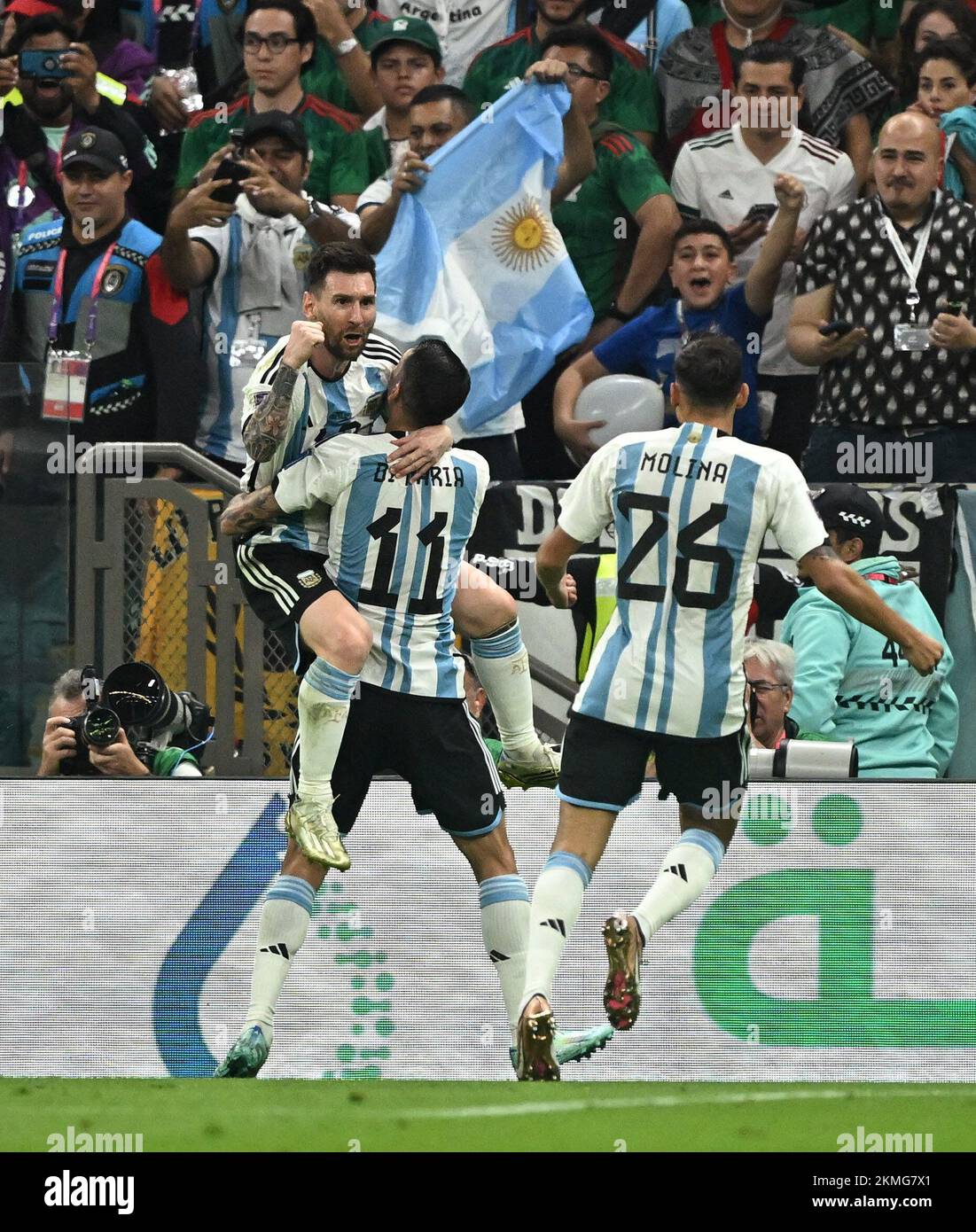 Nahuel molina goal hi-res stock photography and images - Alamy