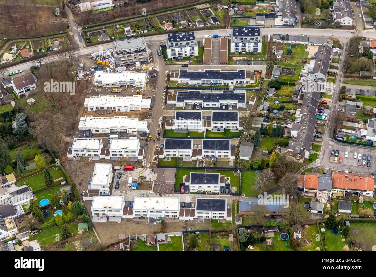 Construction site and new building area alter sportplatz hi-res stock ...