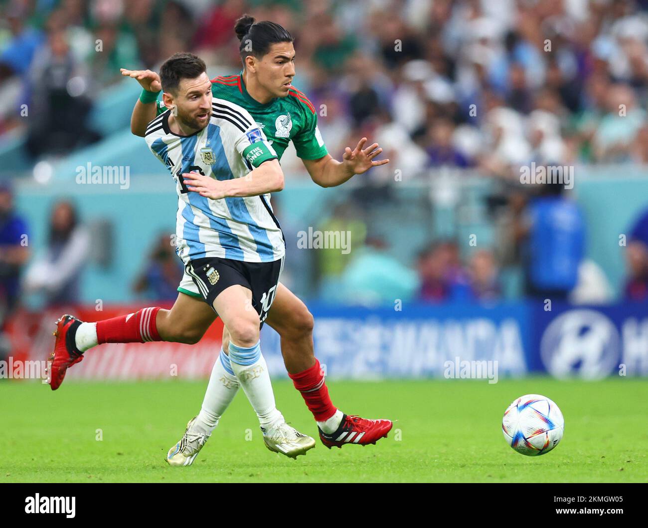 Lusail, Qatar. 26th Nov, 2022. Soccer, World Cup, Argentina - Mexico ...
