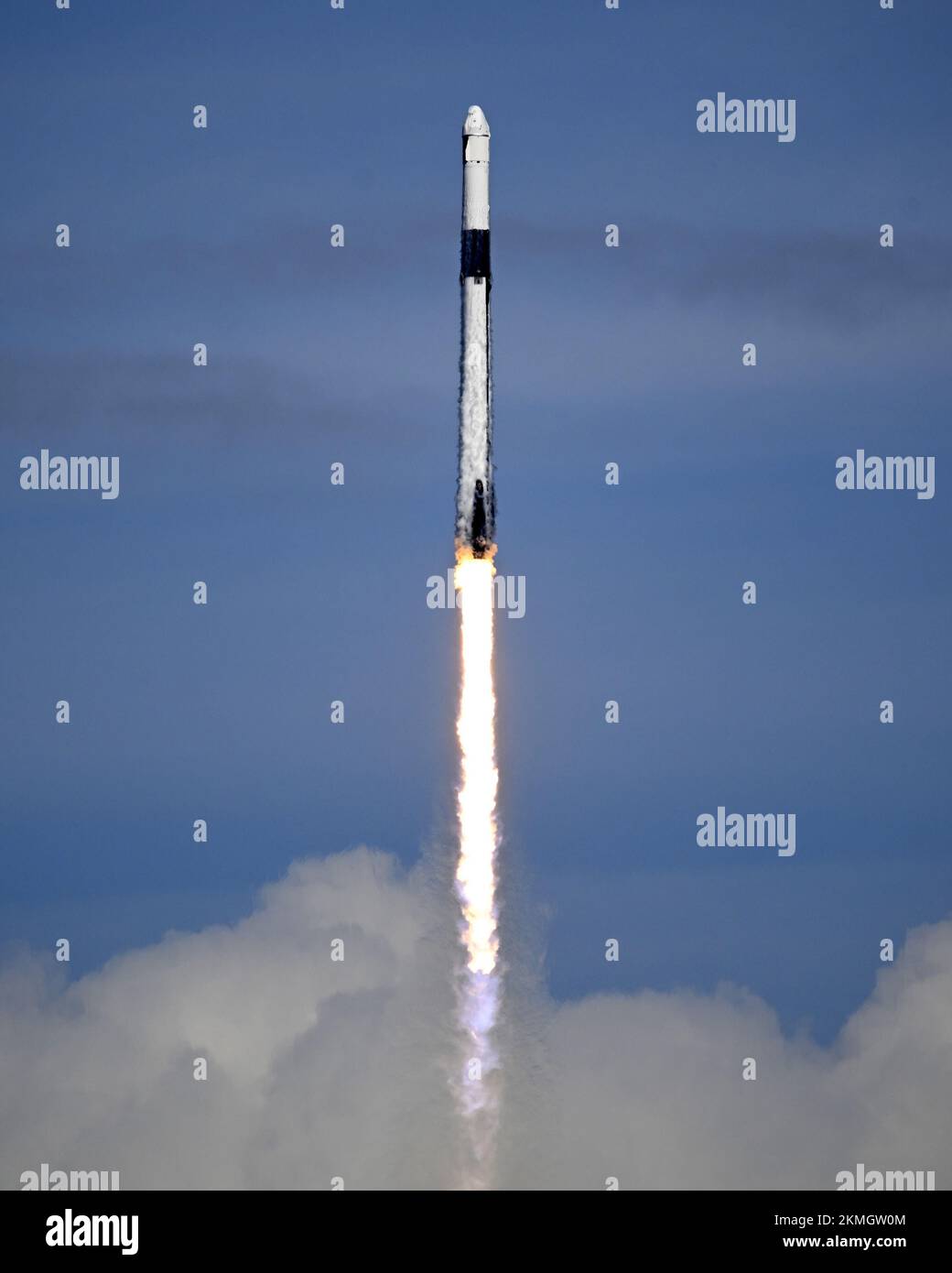 A Spacex Falcon 9 Rocket Launches A Cargo Dragon 2 Spacecraft For Nasa