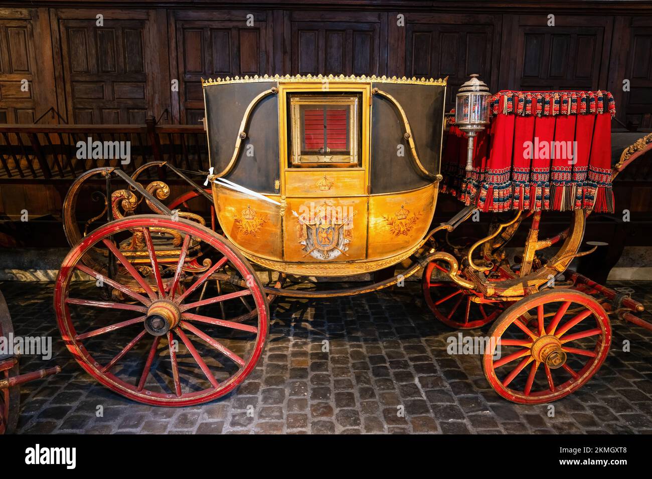 Gallery of Coaches in Versailles Stock Photo - Alamy