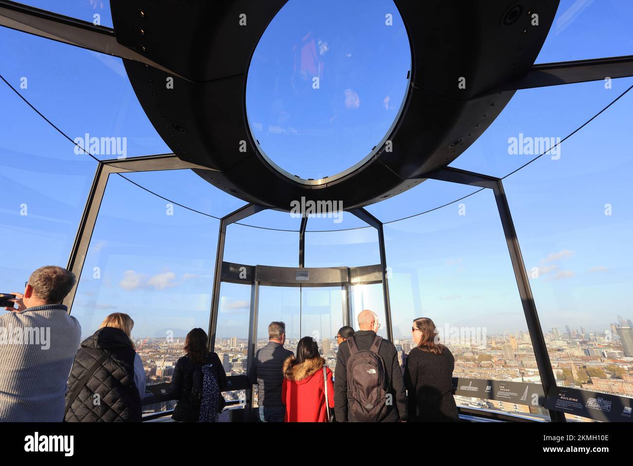 The new attraction Lift 109 at the regenerated Battersea Power Staion ...