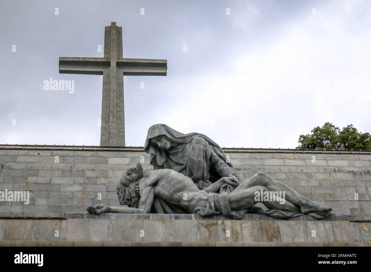 Scenes from the Valley of the Fallen, a Catholic basilica and ...