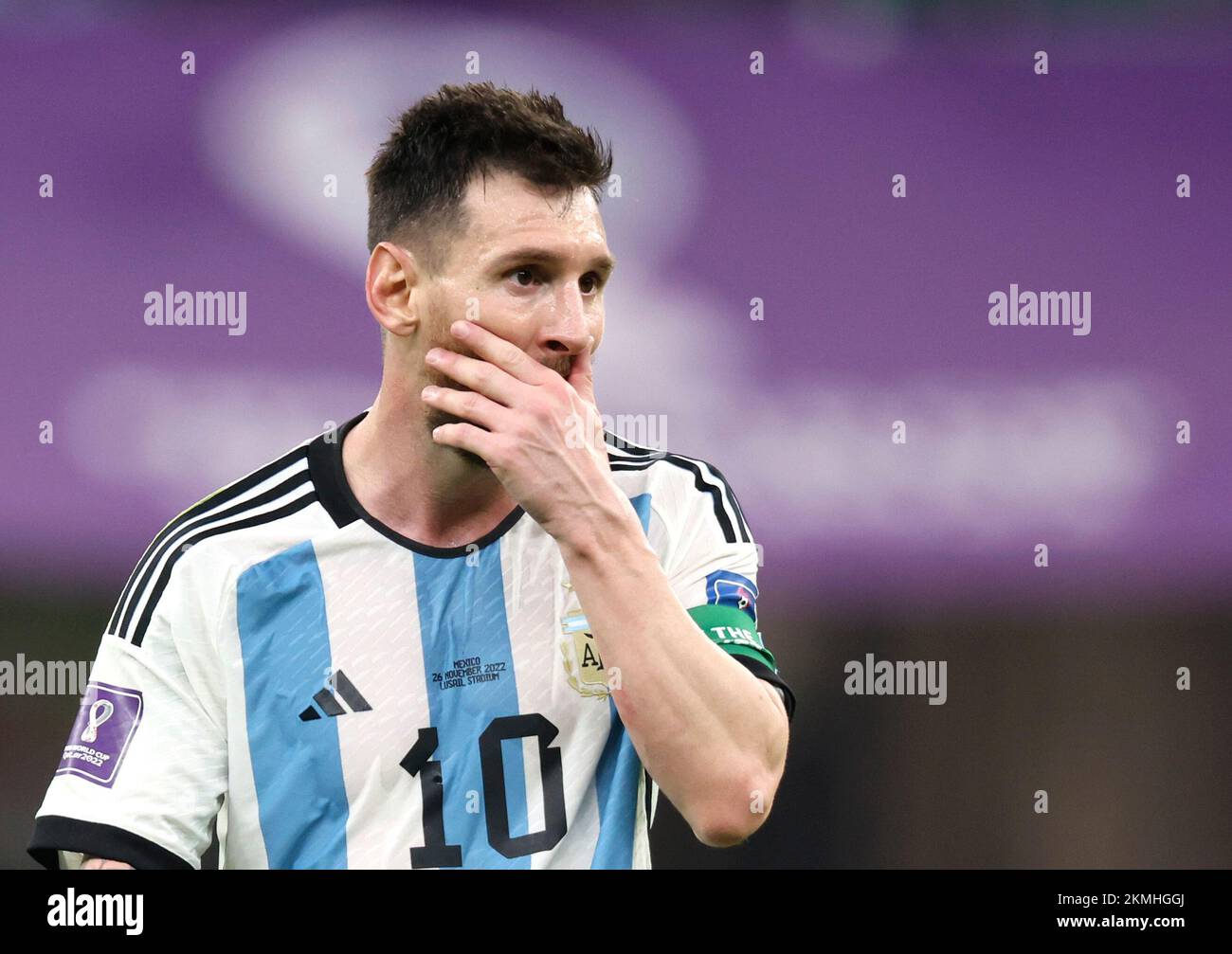 Messi argentina 2022 world cup mexico hi-res stock photography and ...