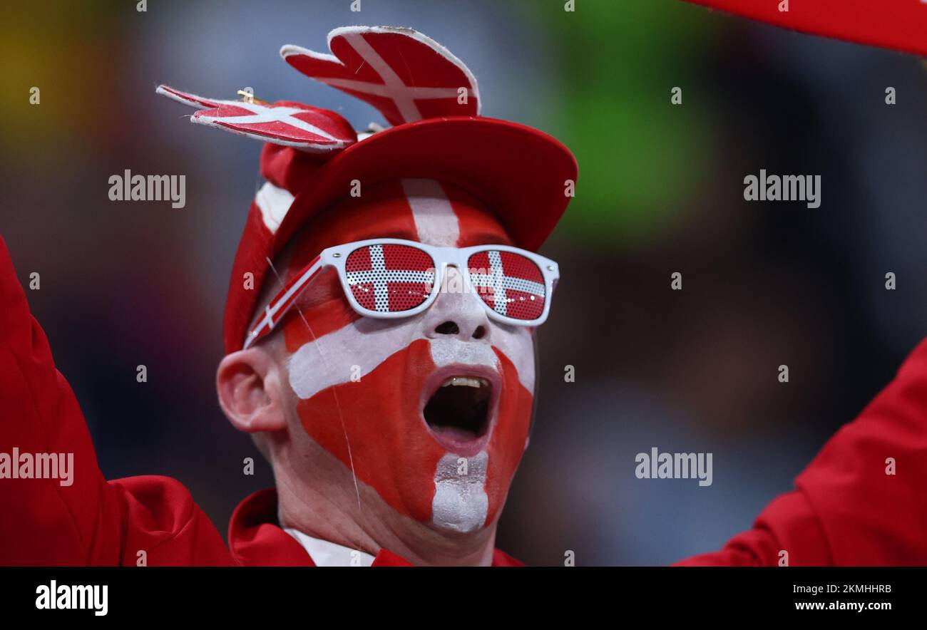 Denmark fans qatar hi-res stock photography and images - Alamy