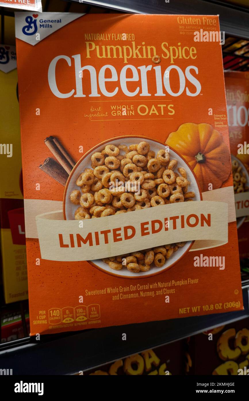Cheerios Box 2022