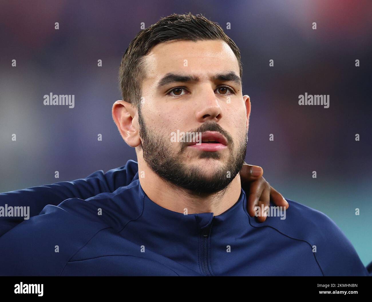 Doha, Qatar, 26th November 2022. Theo Hernandez of France during the ...