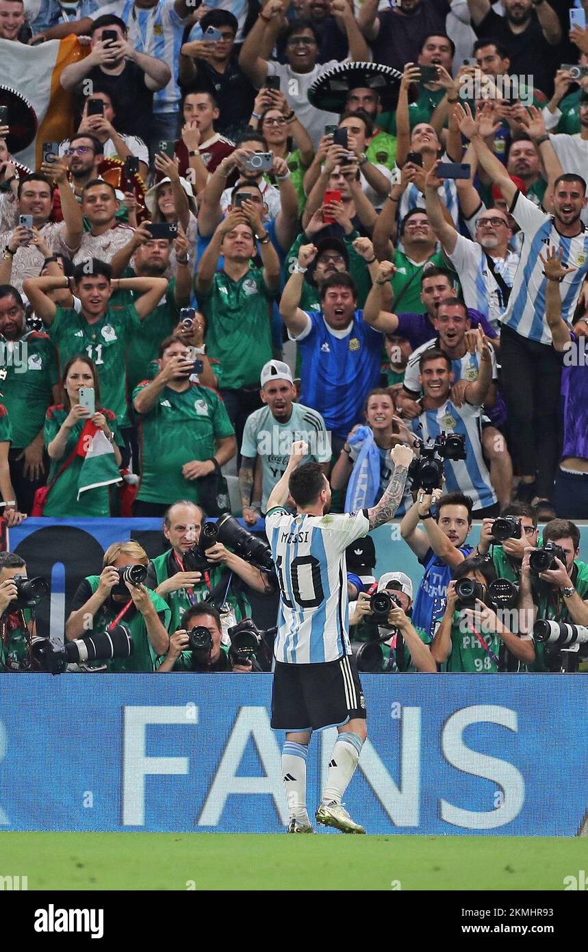 Lusail Iconic Stadium, Lusail, Qatar. 26th Nov, 2022. FIFA World Cup ...