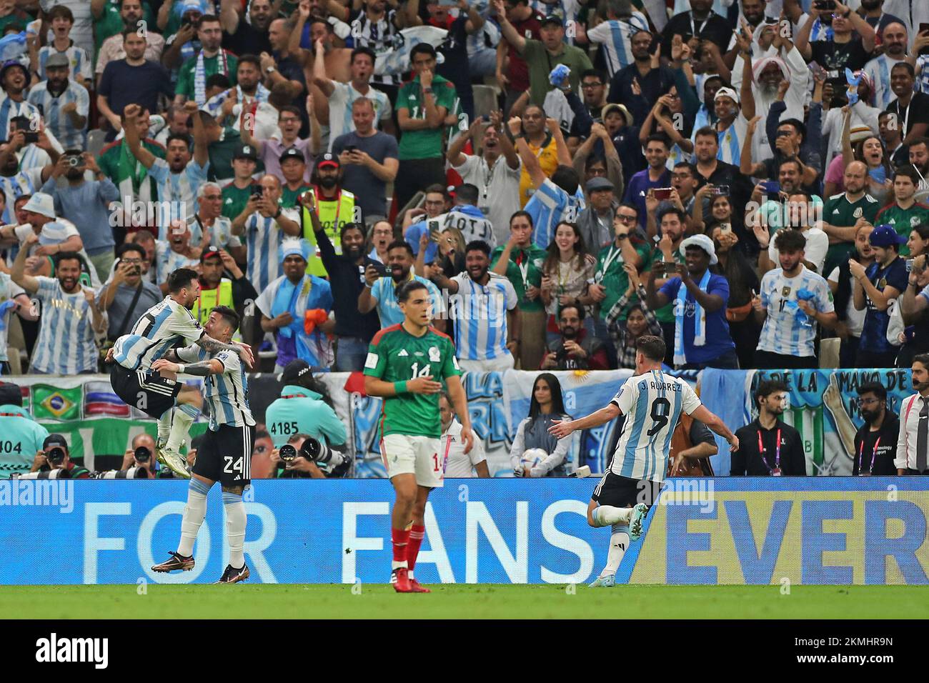 Lusail Iconic Stadium, Lusail, Qatar. 26th Nov, 2022. FIFA World Cup ...
