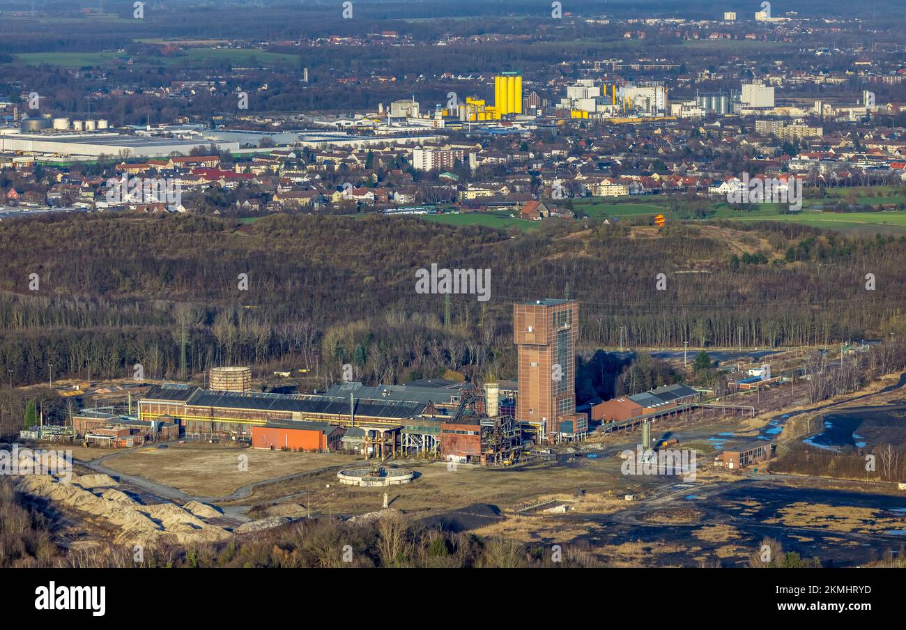 Hammerhead tower at the former ost hamm mine hi-res stock photography ...