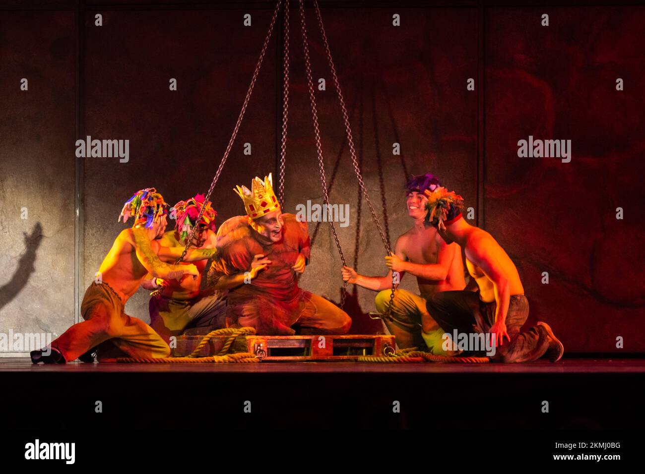 Eboli, Salerno, Italy. 26th Nov, 2022. GiÃ² Di Tonno in the role of ...