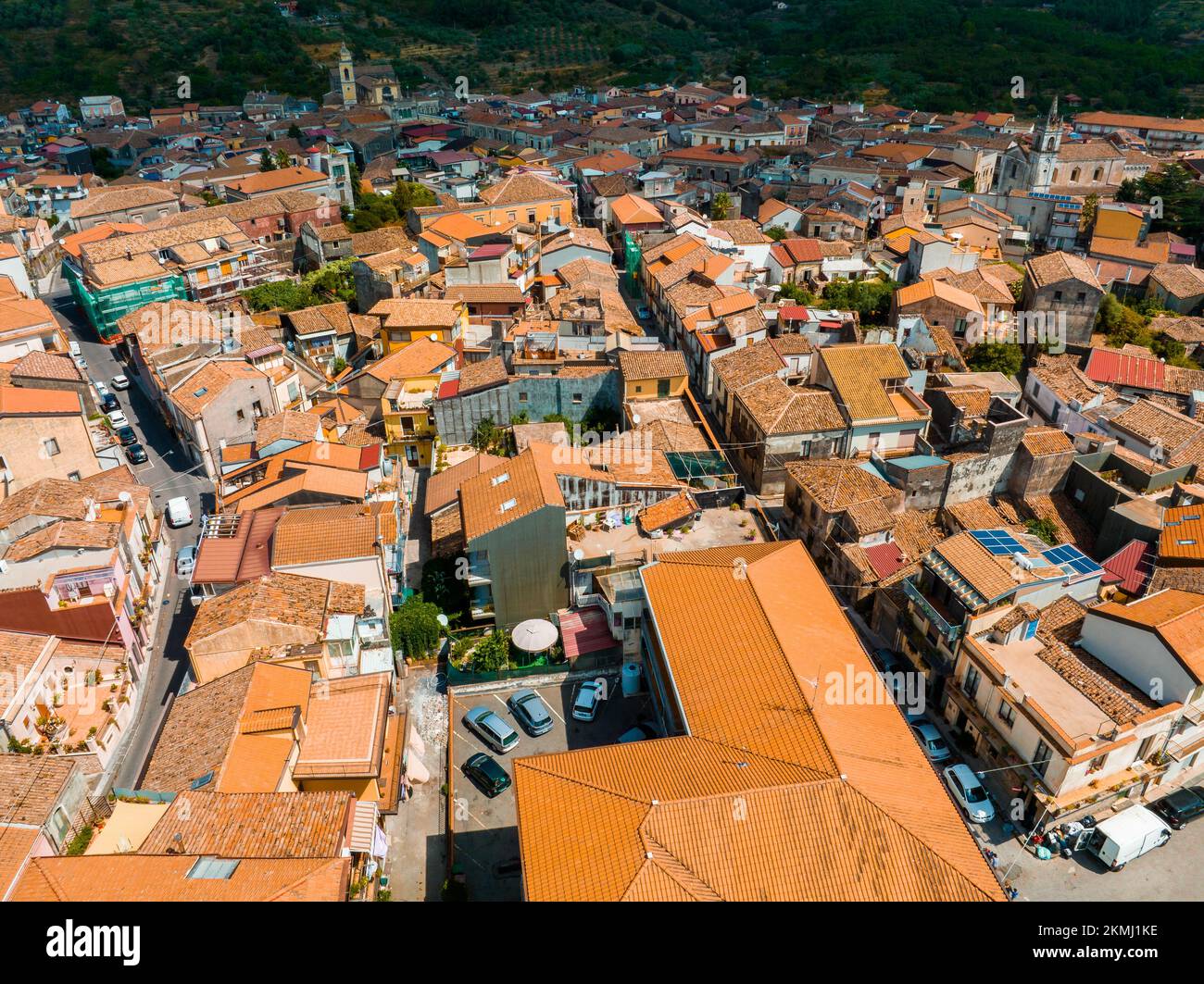 Aerial panoramic view of Trapani harbor, Sicily, Italy Stock Photo - Alamy