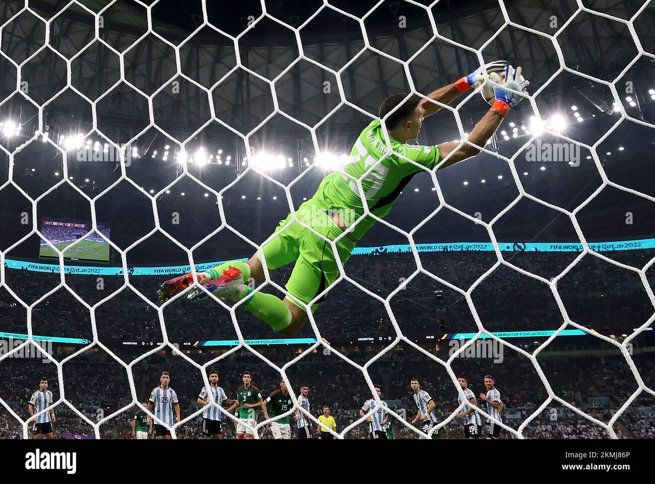 Lusail, Qatar. 26th Nov, 2022. Emiliano Martinez, goalkeeper of ...