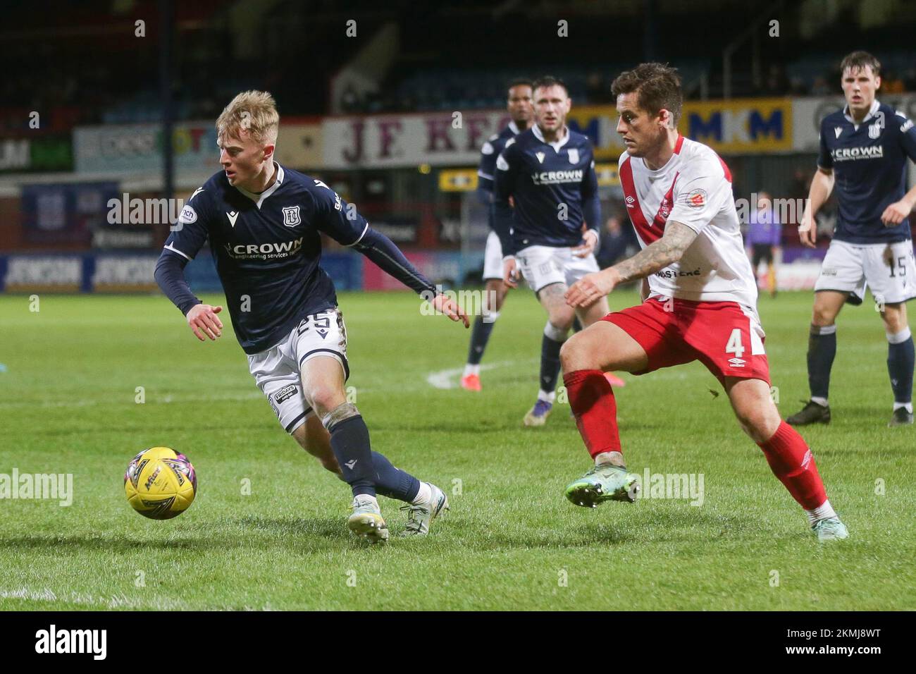 26th November 2022; Dens Park, Dundee, Scotland: Scottish Cup Football ...