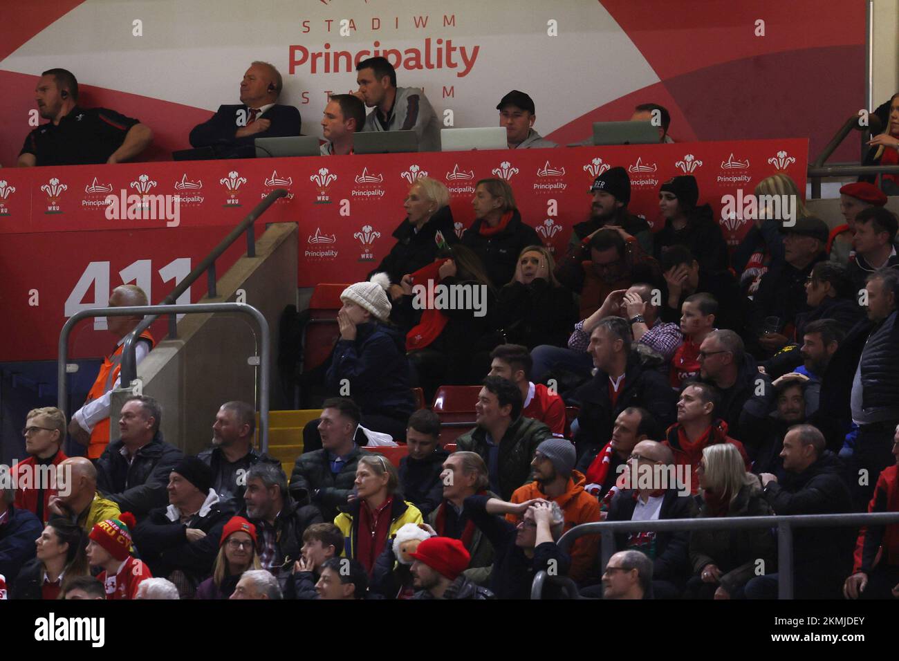 Cardiff, UK. 26th Nov, 2022. Wayne Pivac, the head coach of Wales rugby ...