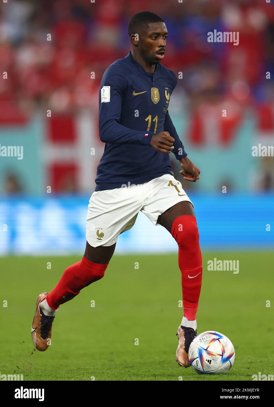 Doha, Qatar, 26th November 2022. Ousmane Dembele of France during the ...