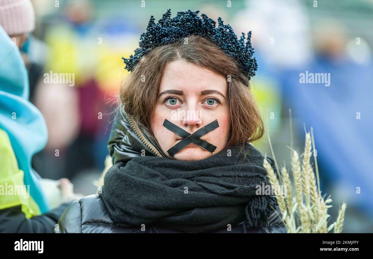 Munich, Bavaria, Germany. 26th Nov, 2022. As the world sees Russia ...