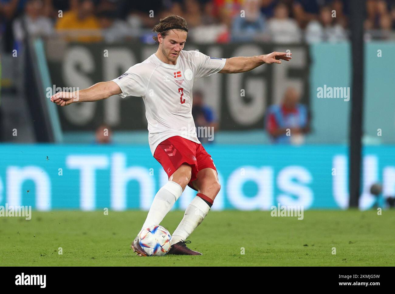 Doha, Qatar, 26th November 2022. Joachim Anderson of Denmark Joachim ...