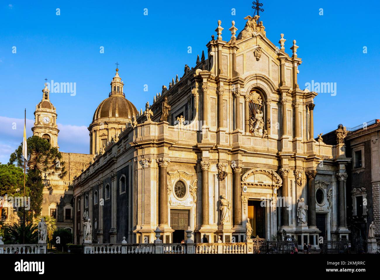The Cathedral of Sant'Agata, Catania, Sicily, Italy Stock Photo - Alamy