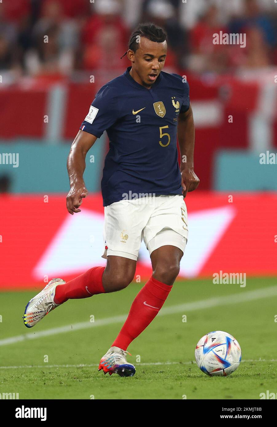 Doha, Qatar, 26th November 2022. Jules Kounde of France during the FIFA ...