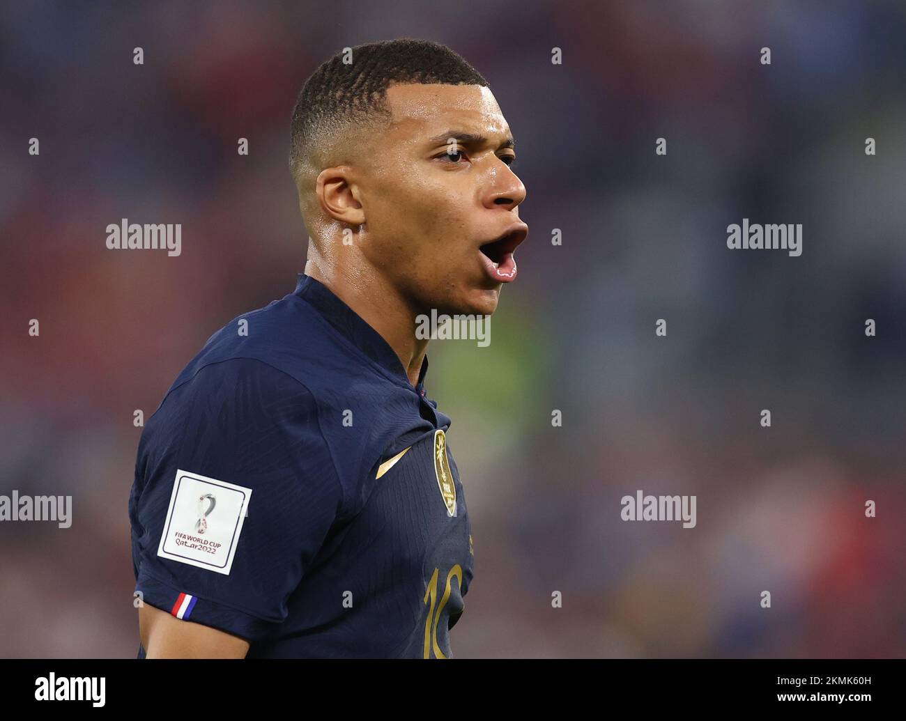 Doha, Qatar, 26th November 2022. Kylan Mbappe of France during the FIFA ...