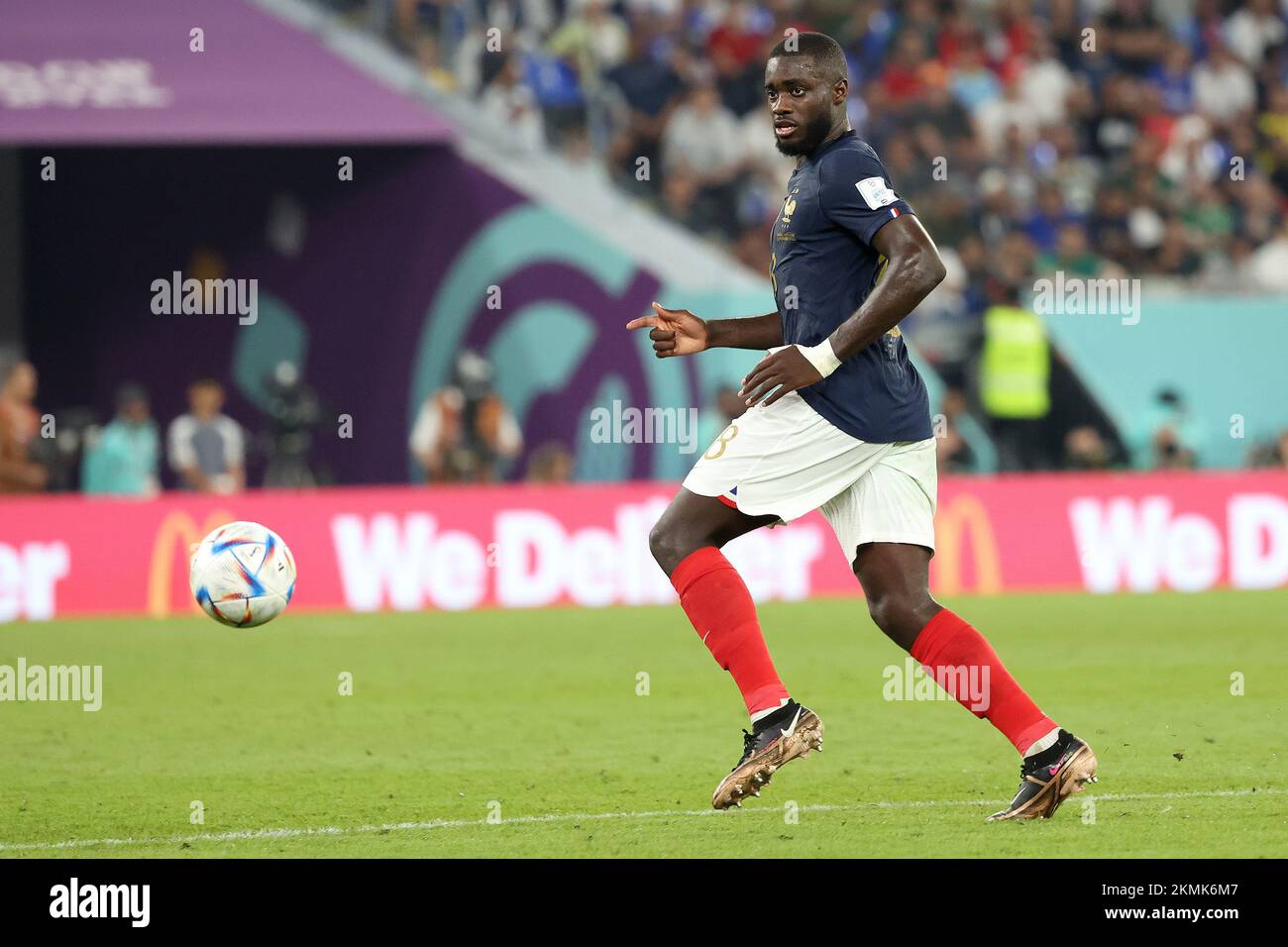 Dayot Upamecano of France during the FIFA World Cup 2022, Group D ...
