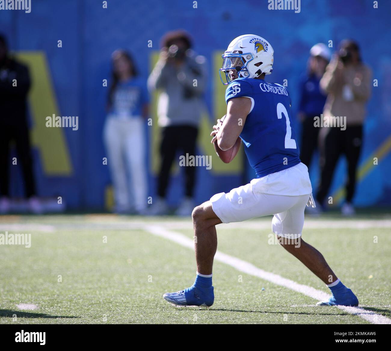 November 26, 2022 - San Jose State Spartans quarterback Chevan Cordeiro ...