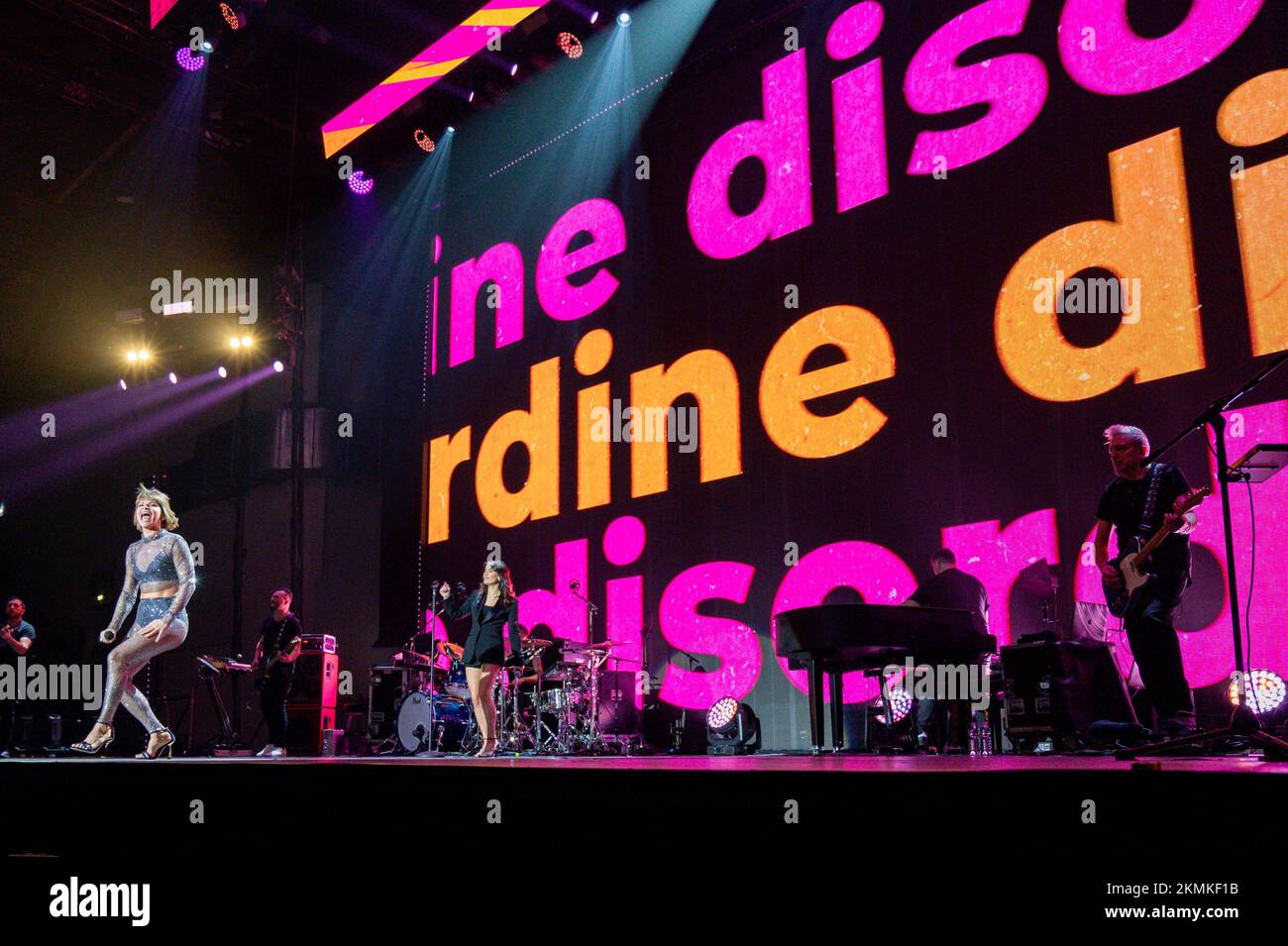 Jesolo, Italy. 26th Nov, 2022. Alessandra Amoroso on stage during ...