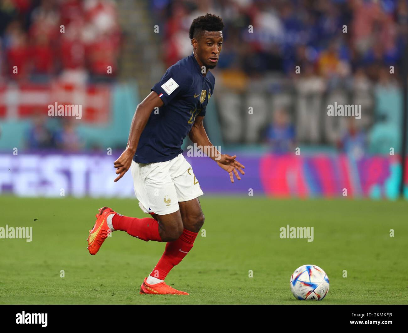 Doha, Qatar, 26th November 2022. Kinsley Coman of France during the ...