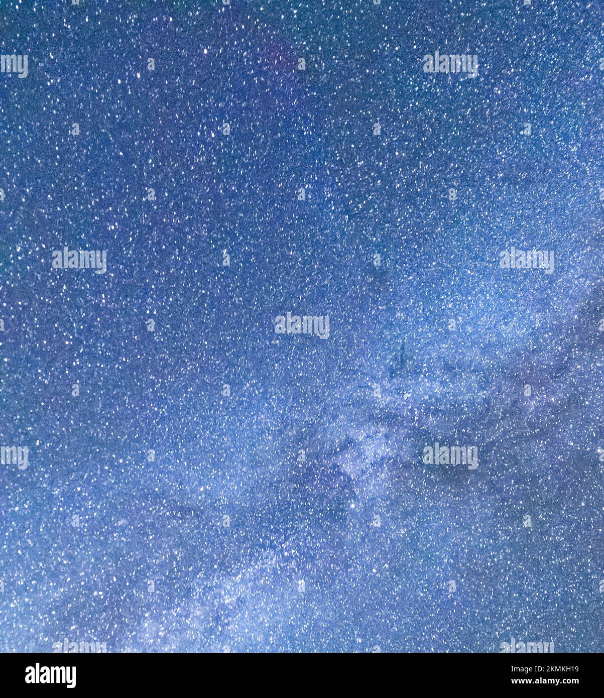 The galactic cloud of the Milky Way stretching across the sky and the ...