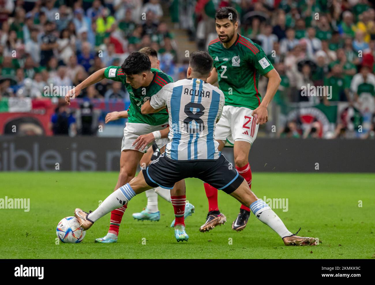 LUSAIL, AD - 26.11.2022: ARGENTINA VS MEXICO - Argentina vs Mexico ...