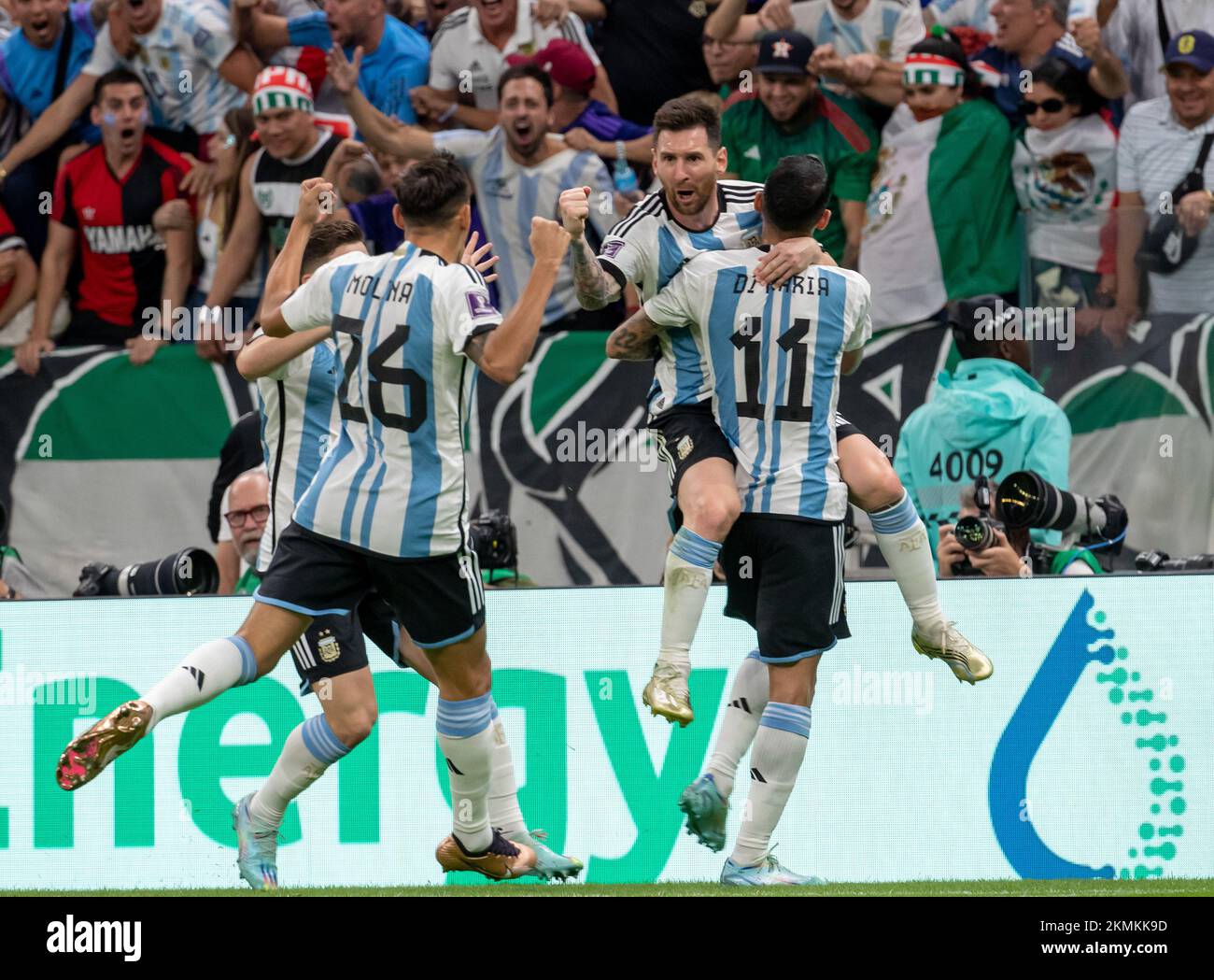 LUSAIL, AD - 26.11.2022: ARGENTINA VS MEXICO - Argentina vs Mexico ...